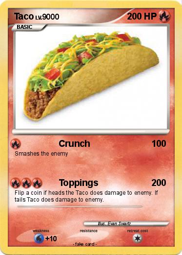 Pokémon Taco 253 253 - Crunch - My Pokemon Card