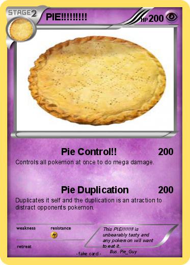 Pokémon PIE 286 286 - Pie Control!! - My Pokemon Card
