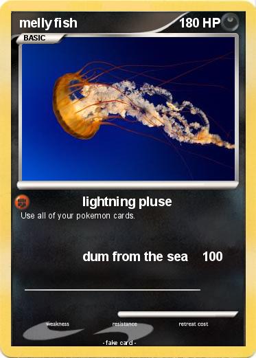 Pokémon melly fish - lightning pluse - My Pokemon Card