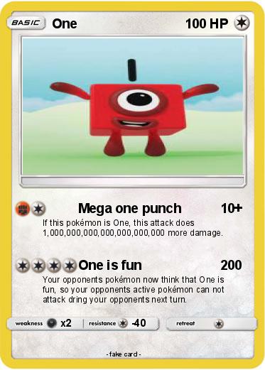 Pokémon One 1335 1335 - Mega one punch - My Pokemon Card