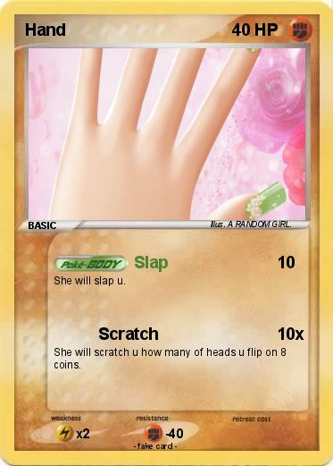 Pokémon Hand 112 112 - Slap - My Pokemon Card