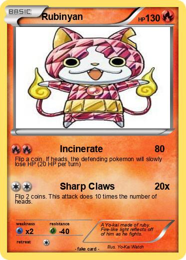 Pokémon Rubinyan 3 3 - Incinerate - My Pokemon Card