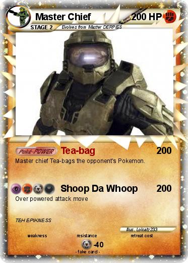 Pokémon Master Chief 992 992 - Tea-bag - My Pokemon Card