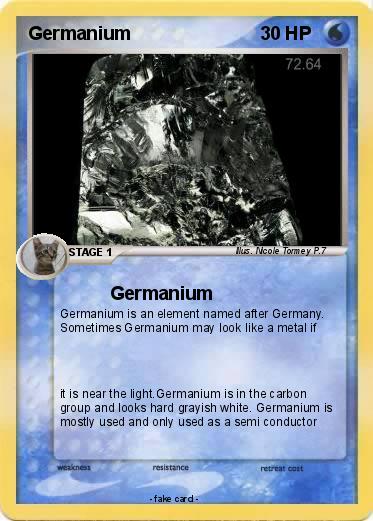 Pokémon Germanium - Germanium - My Pokemon Card