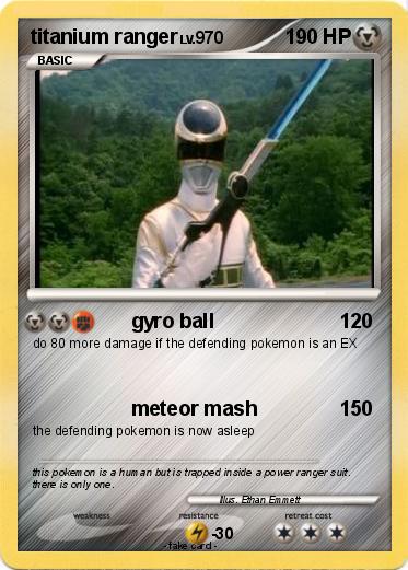 Pokémon titanium ranger 2 2 - gyro ball - My Pokemon Card