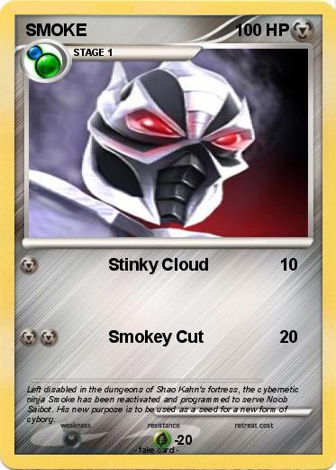 Pokémon SMOKE 79 79 - Stinky Cloud - My Pokemon Card