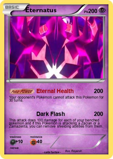 Pokémon Eternatus 140 140 - Eternal Health - Ma carte Pokémon