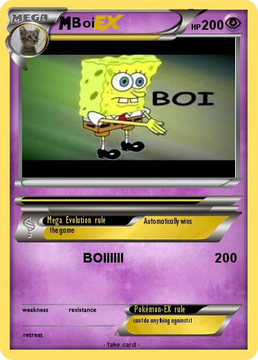 Pokémon Boi 144 144 - BOIIIIII - My Pokemon Card