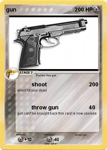 Pokémon gun 538 538 - shoot - My Pokemon Card
