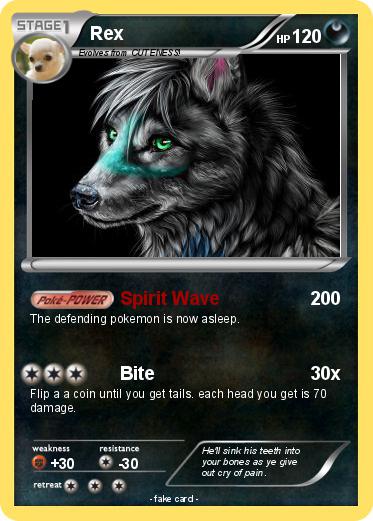 Pokémon Rex 599 599 - Spirit Wave - My Pokemon Card