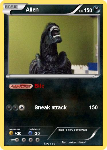 Pokémon Alien 1363 1363 - Bite - My Pokemon Card