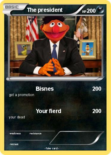 Pokémon The president 10 10 - Bisnes - My Pokemon Card