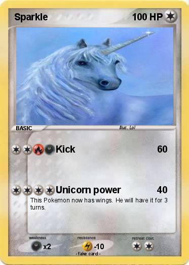 Pokémon Sparkle 64 64 - Kick - My Pokemon Card