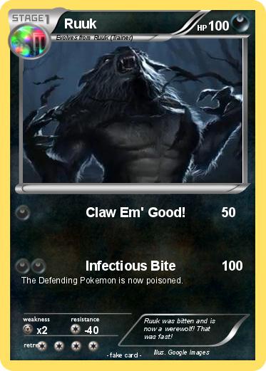 Pokémon Ruuk 2 2 - Claw Em' Good! - My Pokemon Card
