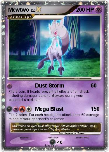 Pokémon Mewtwo 5351 5351 - Dust Storm - My Pokemon Card