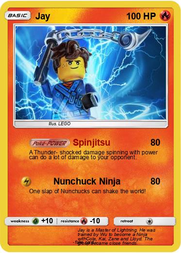 Pokémon Jay 1184 1184 - Spinjitsu - My Pokemon Card