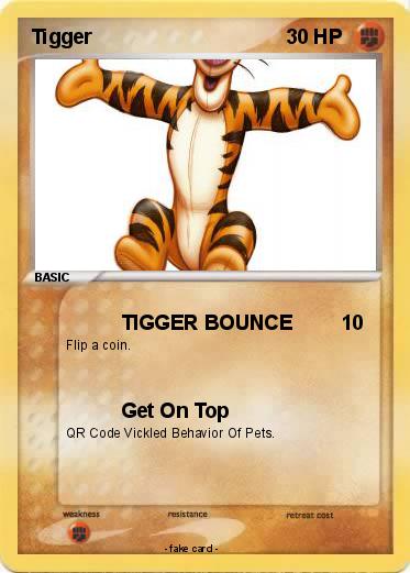 Pokémon Tigger 87 87 - TIGGER BOUNCE - My Pokemon Card