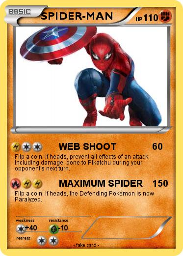 Pokémon SPIDER MAN 921 921 - WEB SHOOT - My Pokemon Card