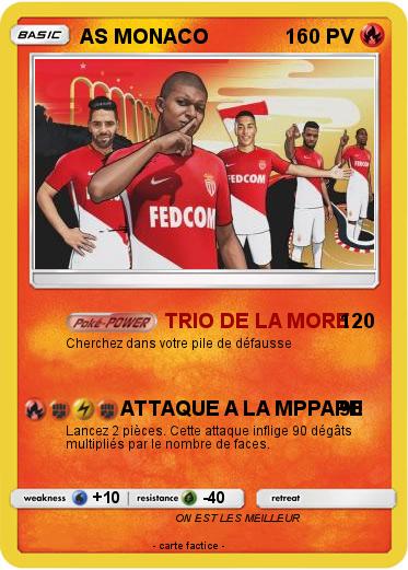 Pokémon AS MONACO 1 1 - TRIO DE LA MORE - Ma carte Pokémon