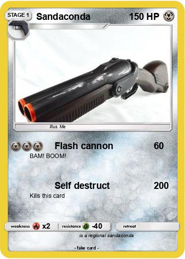Pokémon Sandaconda 5 5 - Flash cannon - My Pokemon Card