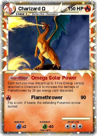 Pokémon Charizard 2366 2366 - Omega Solar Power - My Pokemon Card