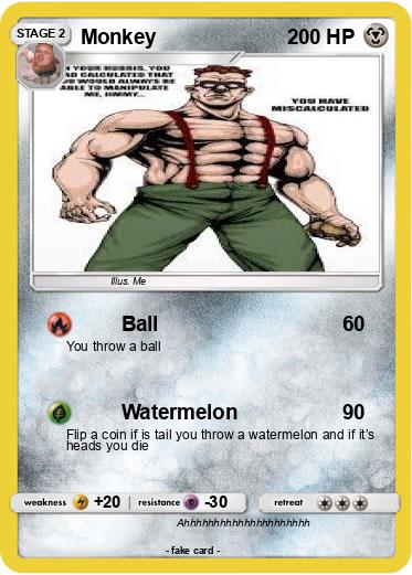 Pokémon Monkey 2168 2168 - Ball - My Pokemon Card