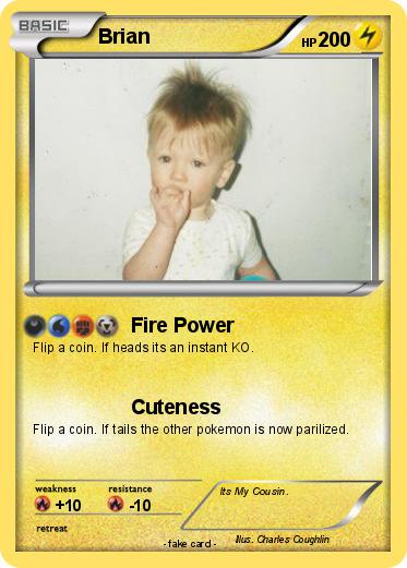 Pokémon Brian 449 449 - Fire Power - My Pokemon Card