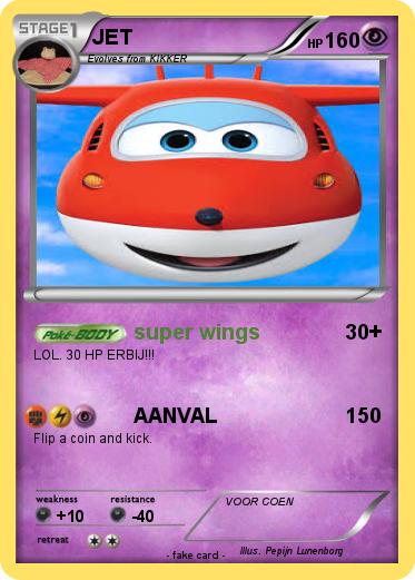 Pokémon JET 575 575 - super wings - My Pokemon Card