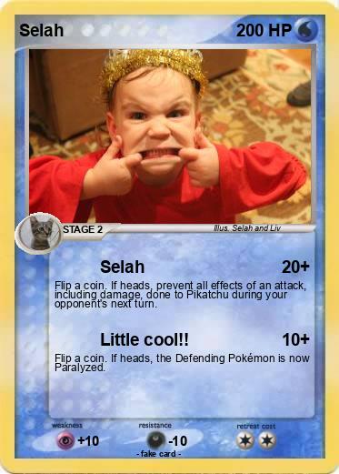 Pokémon Selah 1 1 - Selah - My Pokemon Card