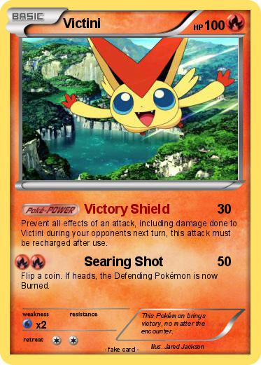 Pokémon Victini 3516 3516 - Victory Shield - My Pokemon Card