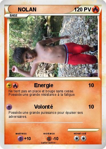 Pokémon NOLAN 235 235 - Energie - Ma carte Pokémon