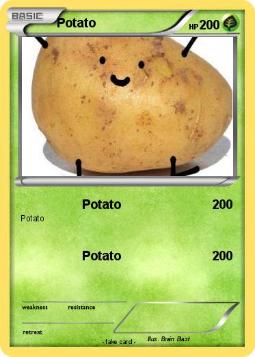 Pokémon Potato 875 875 - Potato - My Pokemon Card