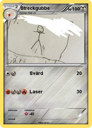 Pokémon Streckgubbe - Svärd - My Pokemon Card