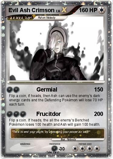 Pokémon Evil Ash Crimson - Germial - My Pokemon Card