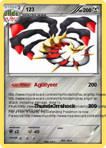 Pokémon 123 24 24 - Agilityeer - My Pokemon Card