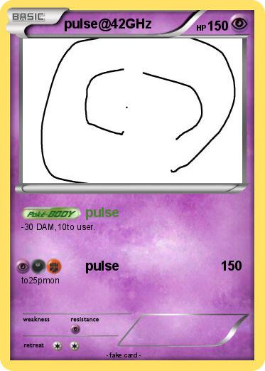 Pokémon pulse 42GHz - pulse - My Pokemon Card