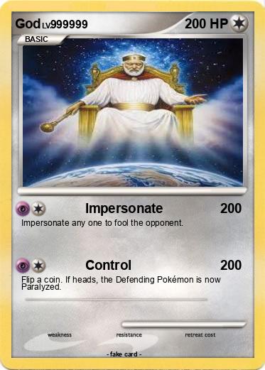 Pokémon God 2616 2616 - Impersonate - My Pokemon Card