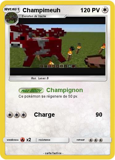 Pokémon Champimeuh 2 2 - Champignon - Ma carte Pokémon
