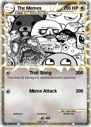 Pokémon The Memes 1 1 - Troll Song - My Pokemon Card