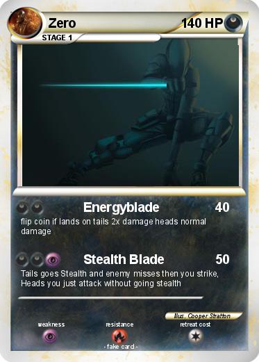 Pokémon Zero 472 472 - Energyblade - My Pokemon Card