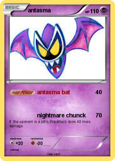 Pokémon antasma 24 24 - antasma bat - My Pokemon Card