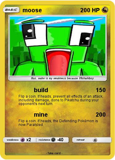 Pokémon moose 135 135 - build - My Pokemon Card