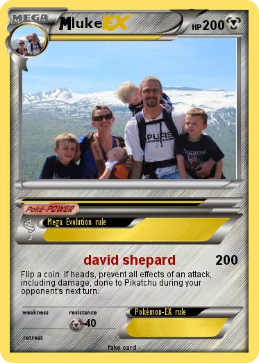 Pokémon luke 1544 1544 - david shepard - My Pokemon Card