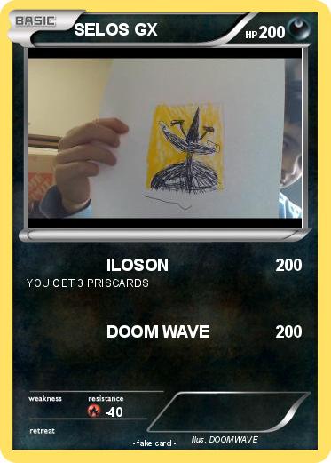 Pokémon SELOS GX - ILOSON - My Pokemon Card