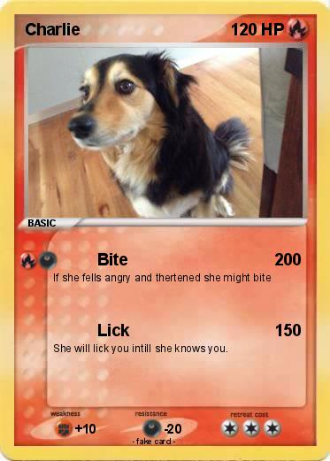 Pokémon Charlie 1348 1348 - Bite - My Pokemon Card