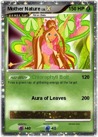 Pokémon Mother Nature 20 20 - Chlorophyll Bolt - My Pokemon Card