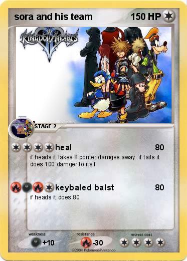 Pokémon sora and his team 1 1 - heal - My Pokemon Card