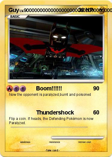 Pokémon Guy 290 290 - Boom!!!!!! - My Pokemon Card