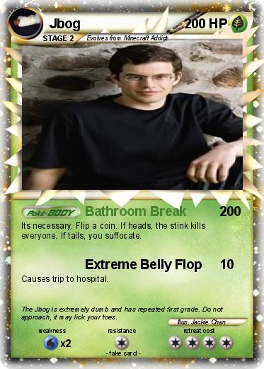 Pokémon Jbog - Bathroom Break - My Pokemon Card