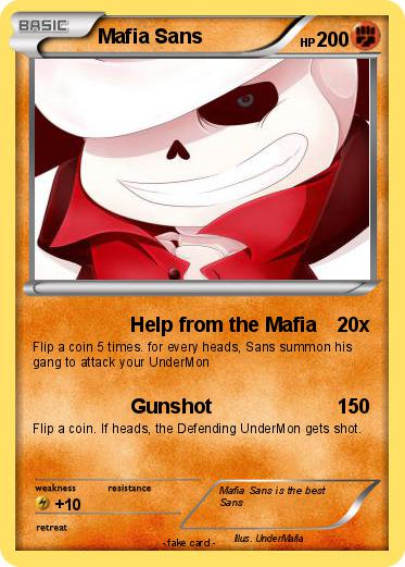 Pokémon Mafia Sans - Help from the Mafia - My Pokemon Card